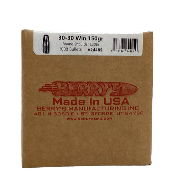 Berry's 30-30 WIN (.308) 150gr RS Projectiles #24485 - Defender Ammunition