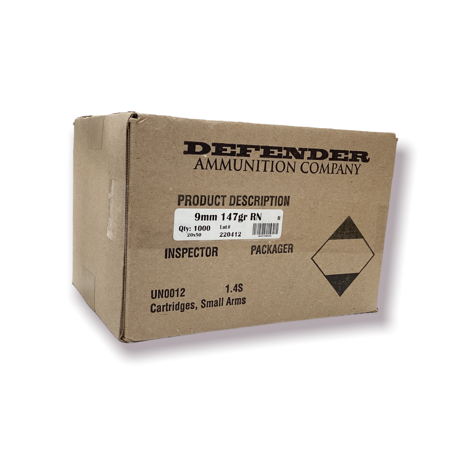 Get 9mm Luger Practice Rounds - Defender Ammunition