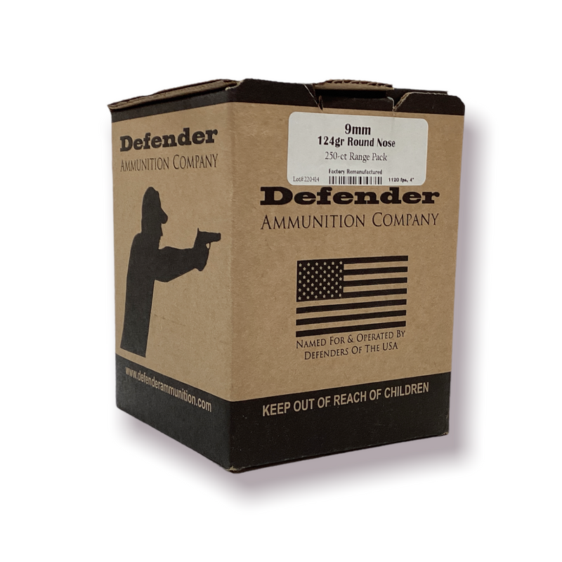 Get 9mm Luger Practice Rounds - Defender Ammunition