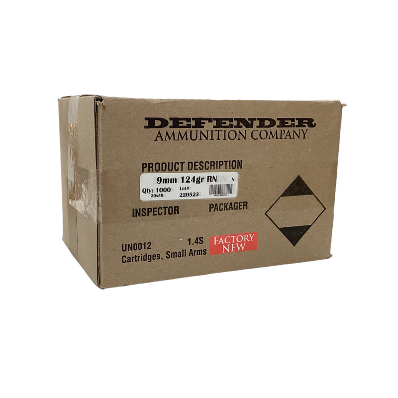 Get 9mm Luger Practice Rounds - Defender Ammunition