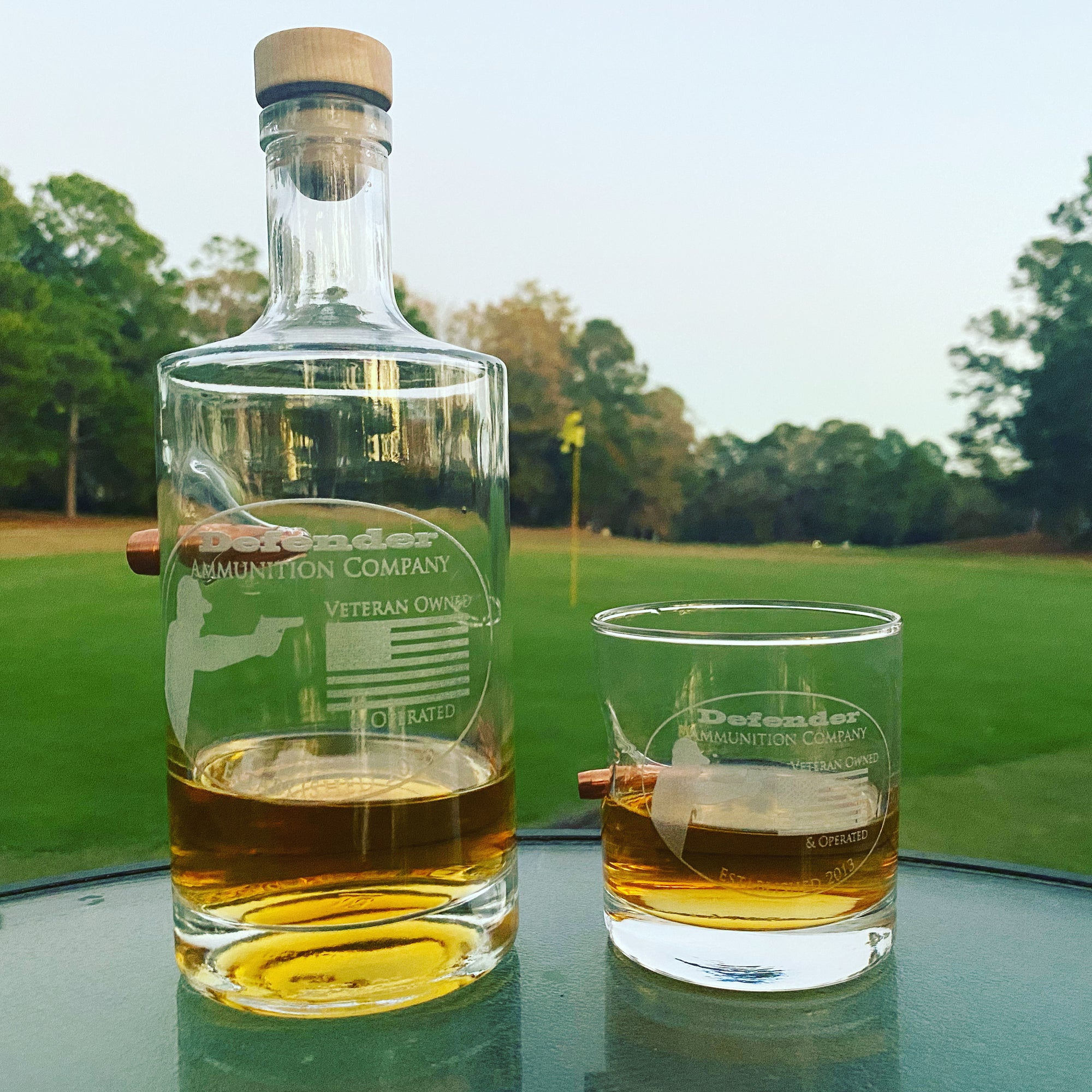 Defender Whiskey Drinker Set - Defender Ammunition