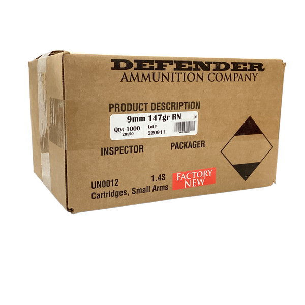 Get 9mm Luger Practice Rounds - Defender Ammunition