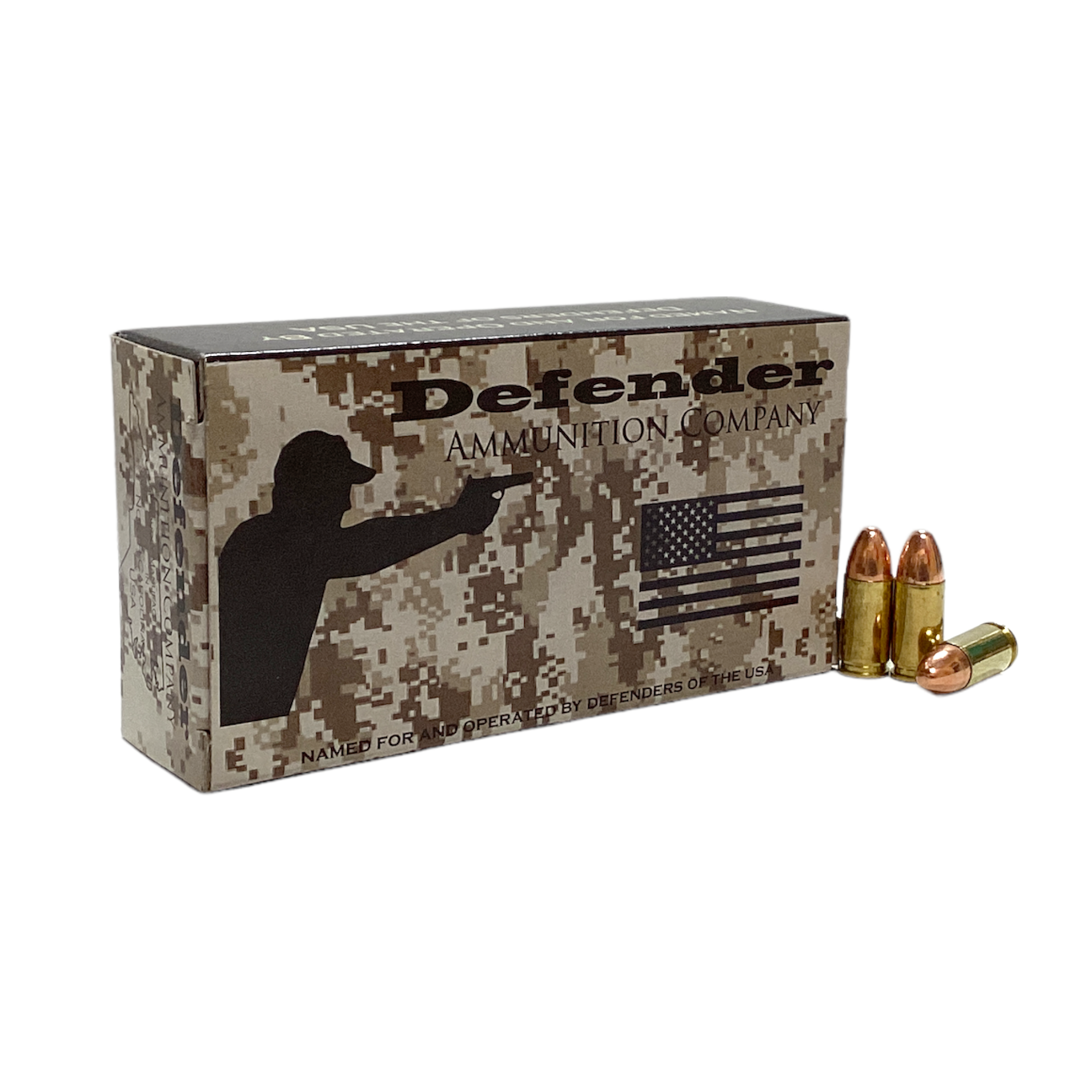 Get 9mm Luger Practice Rounds - Defender Ammunition