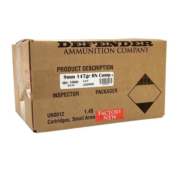 Get 9mm Luger Practice Rounds - Defender Ammunition